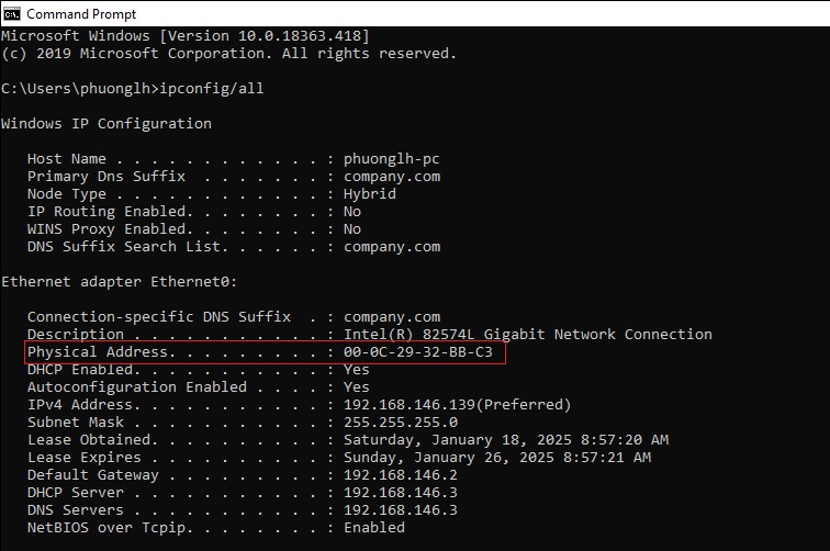 Cấu hình IP Reservation (đặt trước cố định IP) trong DHCP – Windows ...