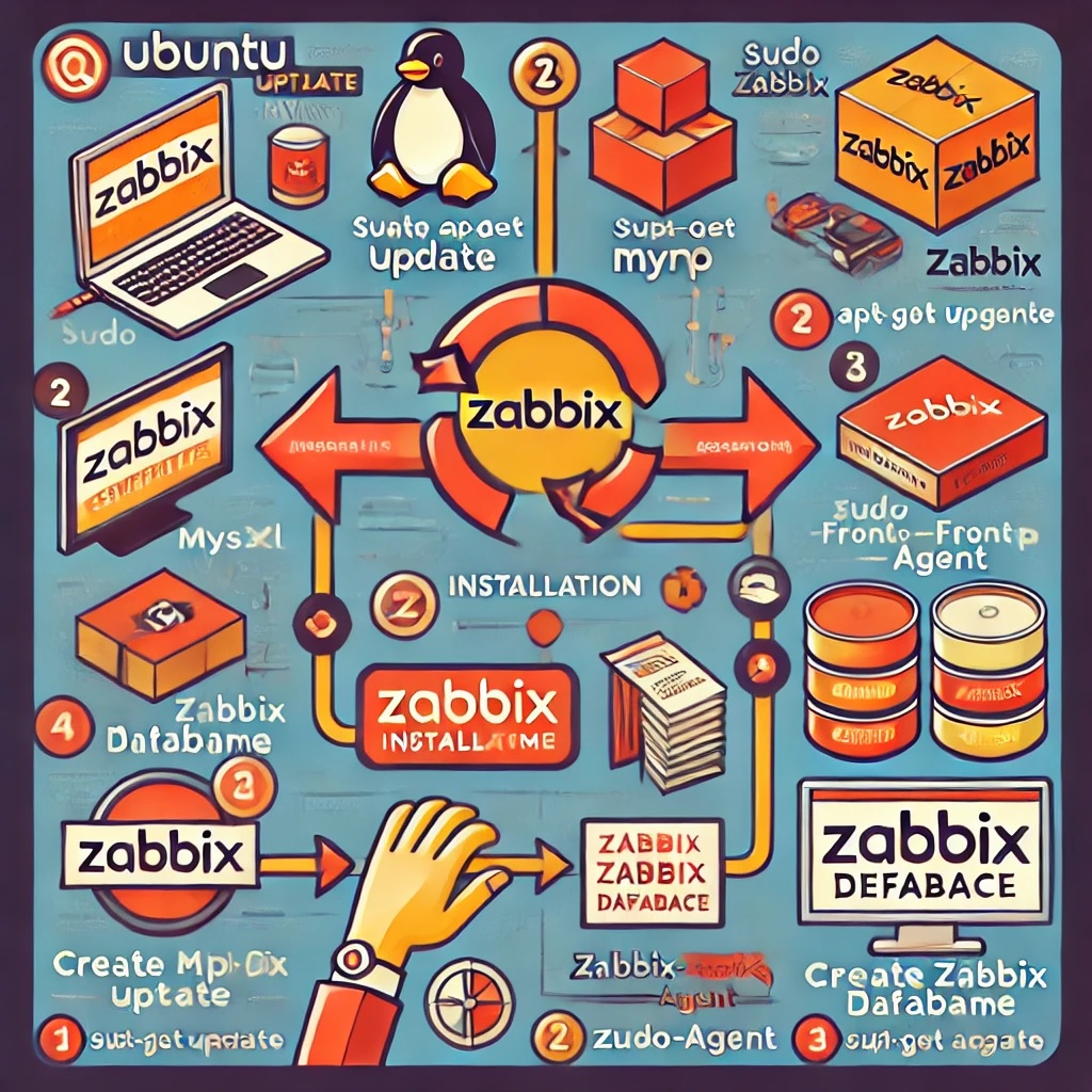 Hướng Dẫn Cài Đặt Zabbix 6.4 Trên Ubuntu 24.04 (Bao Gồm MariaDB) - Luu Ho Phuong Blog