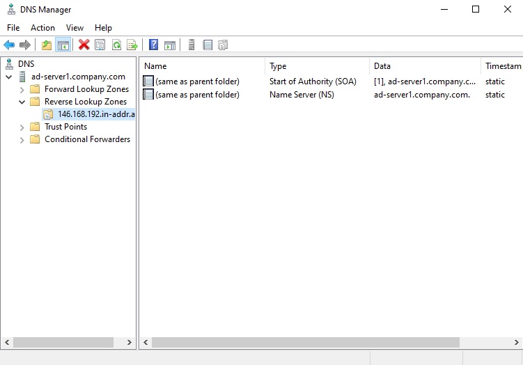 Hướng Dẫn Tạo DNS Reverse Lookup Zone (Phân Giải Ngược DNS) và PTR Record - Windows Server 2022 ...