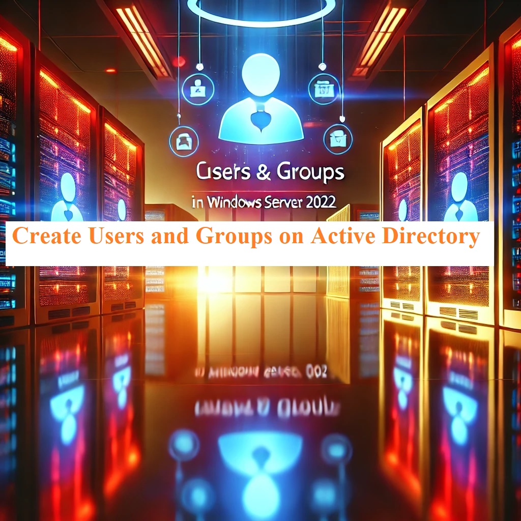 Hướng Dẫn Tạo Users và Groups trong Active Directory – Windows Server 2022 - Luu Ho Phuong Blog