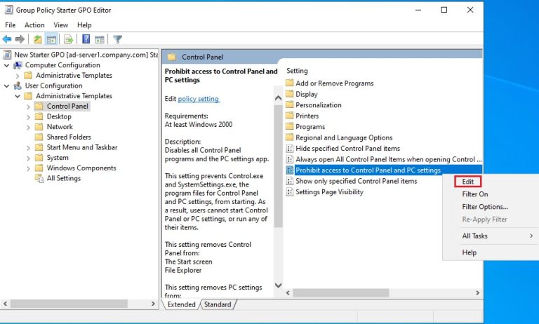 Hướng dẫn cách cấu hình Group Policy - Windows Server 2022 - Luu Ho Phuong Blog