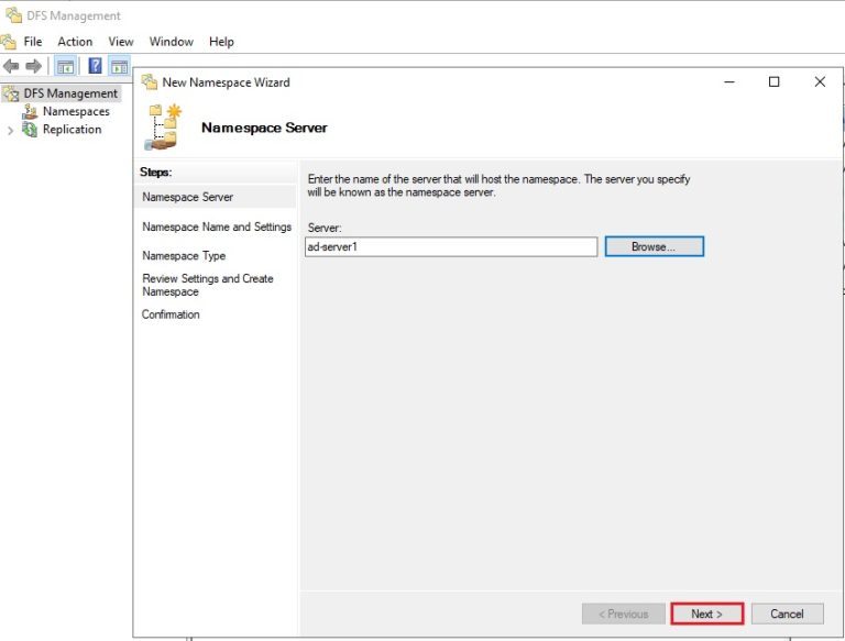 Hướng dẫn cài đặt và cấu hình DFS Namespaces trong Windows Server 2022 - Luu Ho Phuong Blog