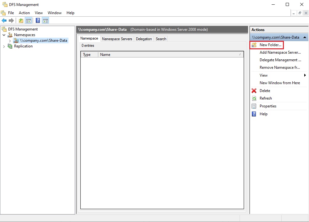 Hướng dẫn cài đặt và cấu hình DFS Namespaces trong Windows Server 2022 - Luu Ho Phuong Blog