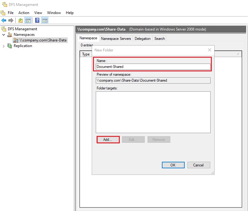 Hướng dẫn cài đặt và cấu hình DFS Namespaces trong Windows Server 2022 - Luu Ho Phuong Blog