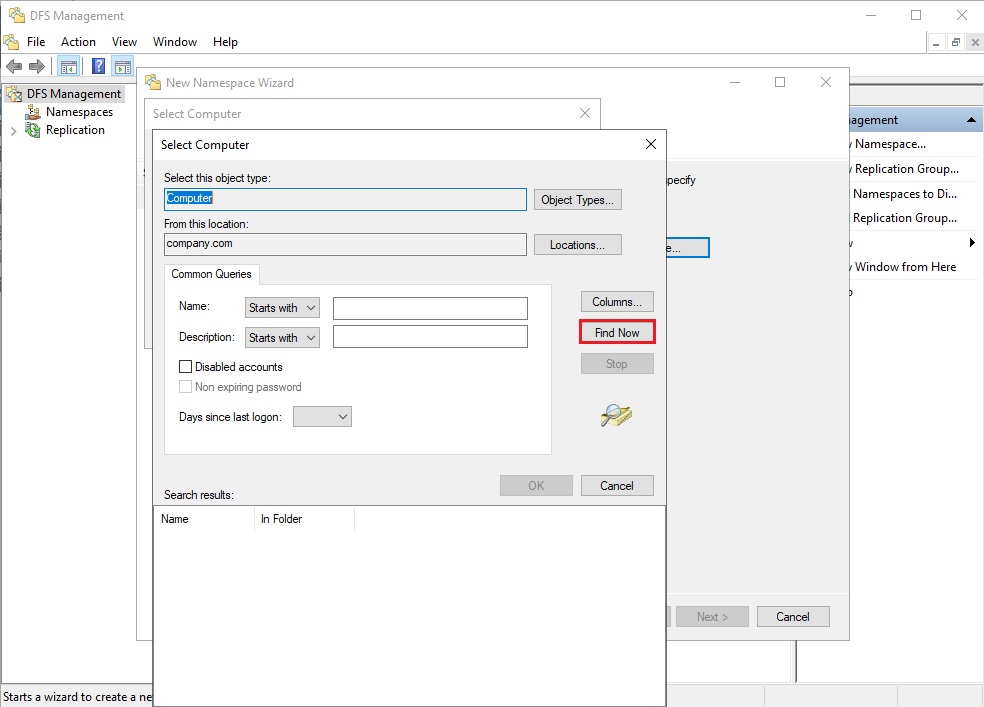 Hướng dẫn cài đặt và cấu hình DFS Namespaces trong Windows Server 2022 ...