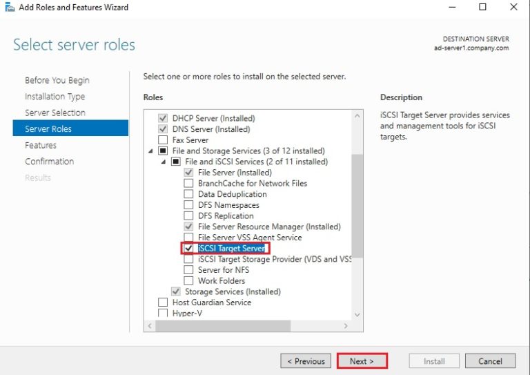 Hướng dẫn cài đặt và cấu hình iSCSI trong Windows Server 2022 - Luu Ho ...