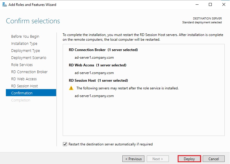 Hướng dẫn cách cài đặt Dịch vụ Remote Desktop (dựa trên kiểu phiên ...