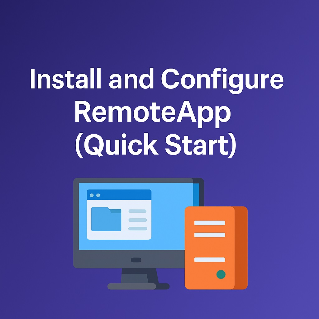 Hướng dẫn cách cài đặt và cấu hình RemoteApp - Windows Server 2022 - Luu Ho Phuong Blog