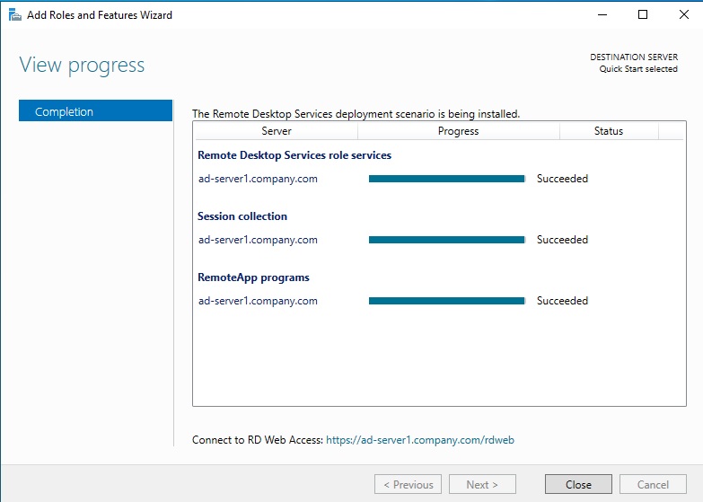 Hướng dẫn cách cài đặt và cấu hình RemoteApp - Windows Server 2022 - Luu Ho Phuong Blog