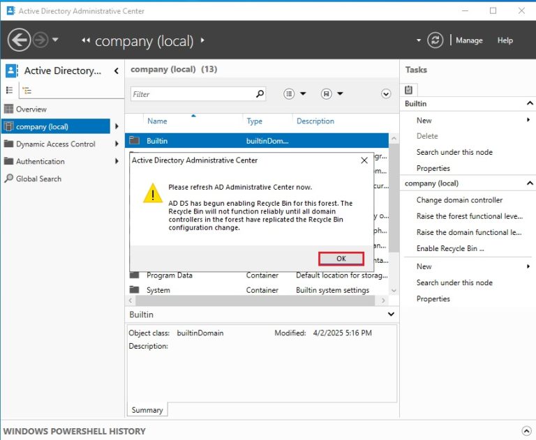 Hướng dẫn cách khôi phục (Restore) các đối tượng (Objects) của Active Directory đã bị xóa ...
