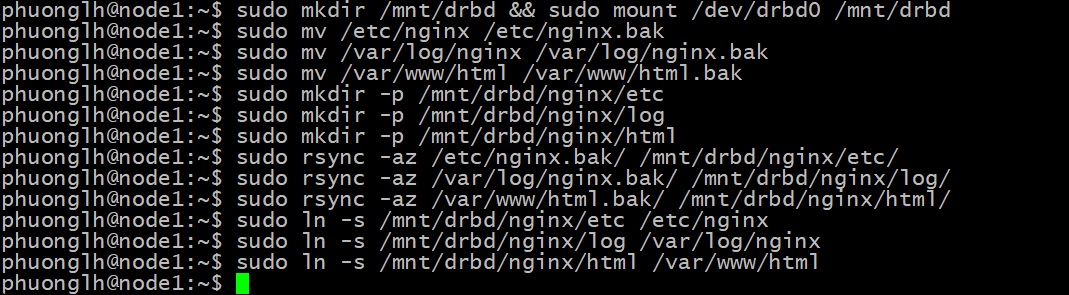 Hướng dẫn triển khai HA Cluster với Pacemaker, Corosync, DRBD và NGINX trên Ubuntu 24.04 - Luu ...